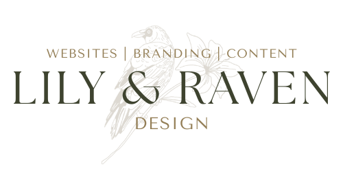 Lily & Raven Design – Branding, Editing, Website Design